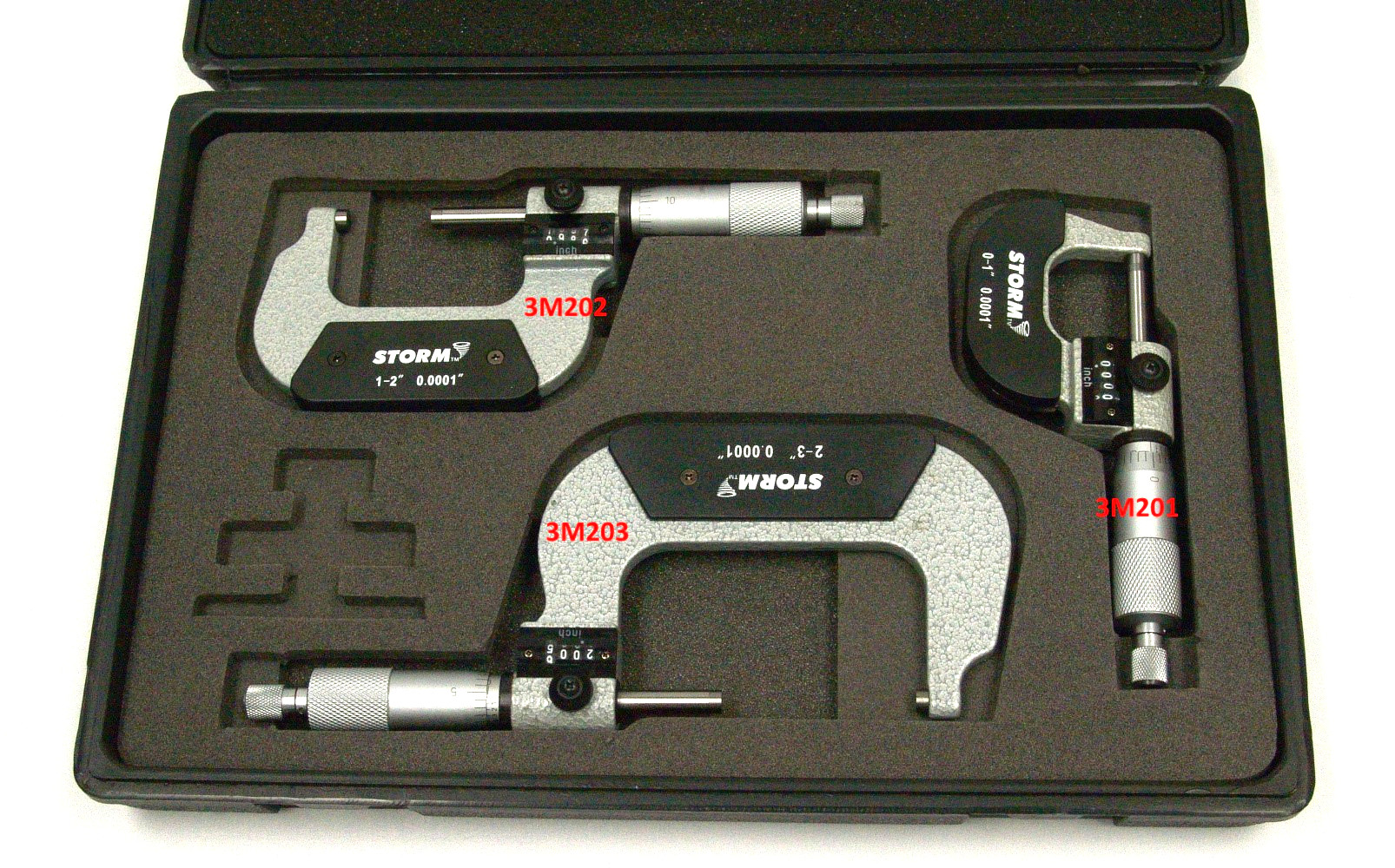 3M213 – STORM™ Mechanical Digital Micrometer Set 3M213 – STORM™ Mechanical Digital Micrometer Set