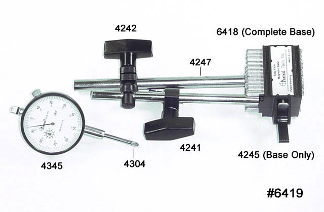 Dial Indicator Base Replacement Parts