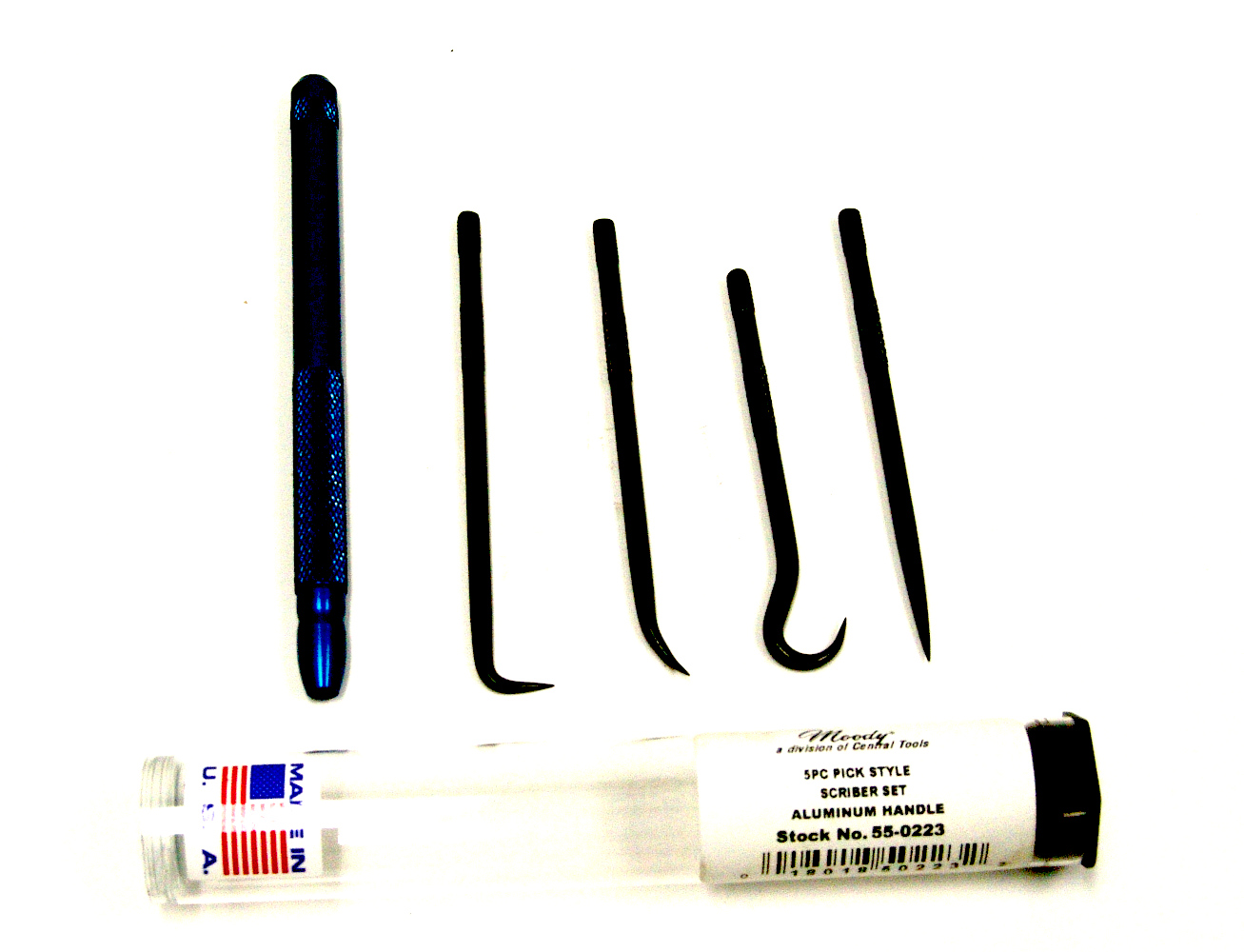 55-0223 – 5pc Scriber/Pick Set