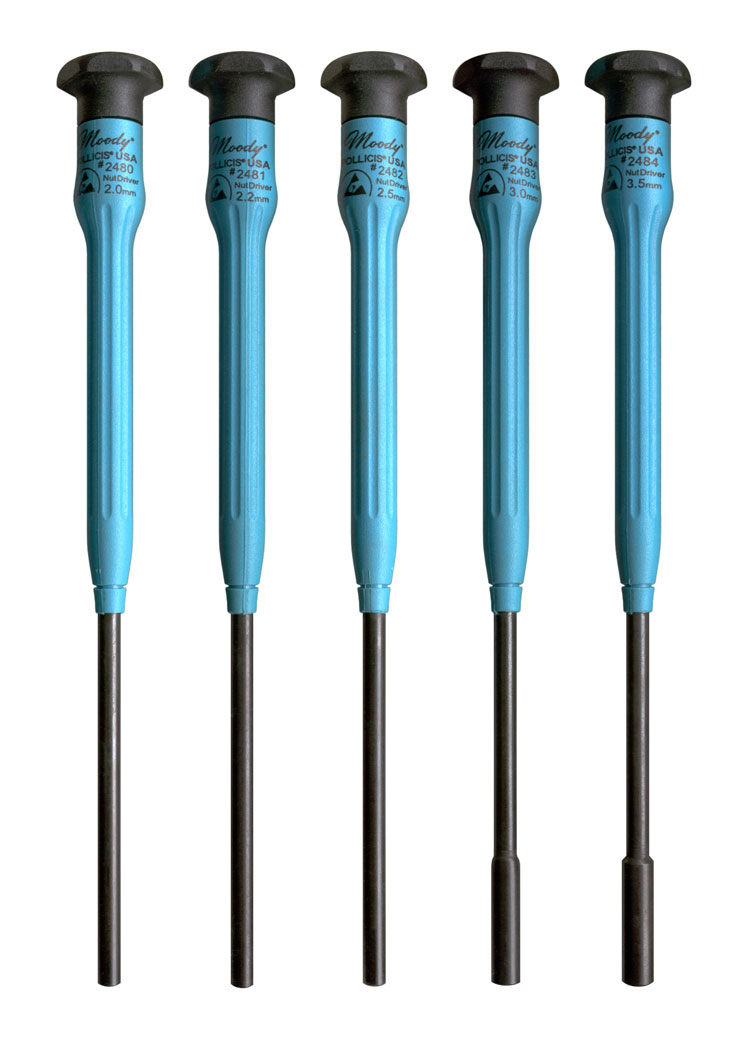 58-0430 – 5pc Fixed ESD Safe Small Nut Set